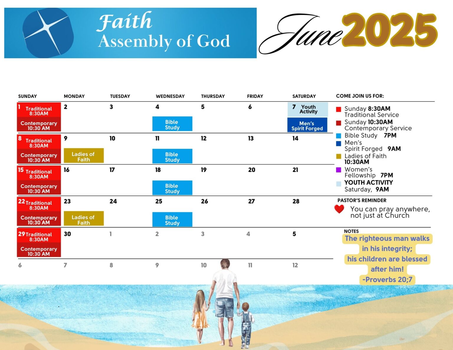 Calendar - Faith Assembly